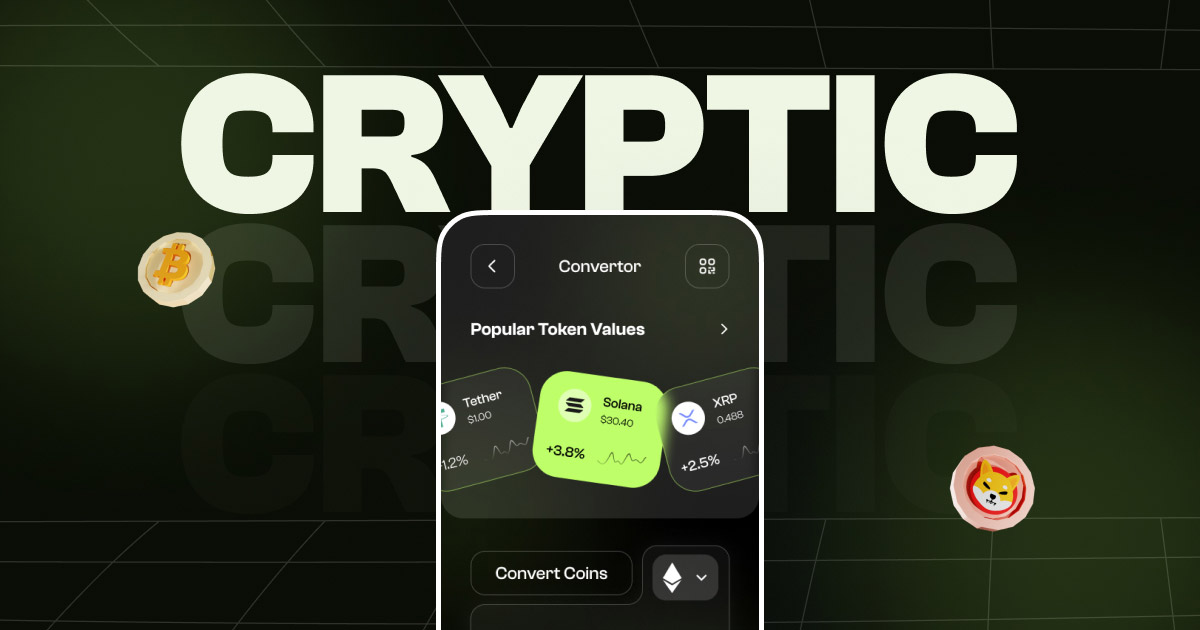 Cryptic App - Cryptocurrency Solutions Case Study | MultiQoS